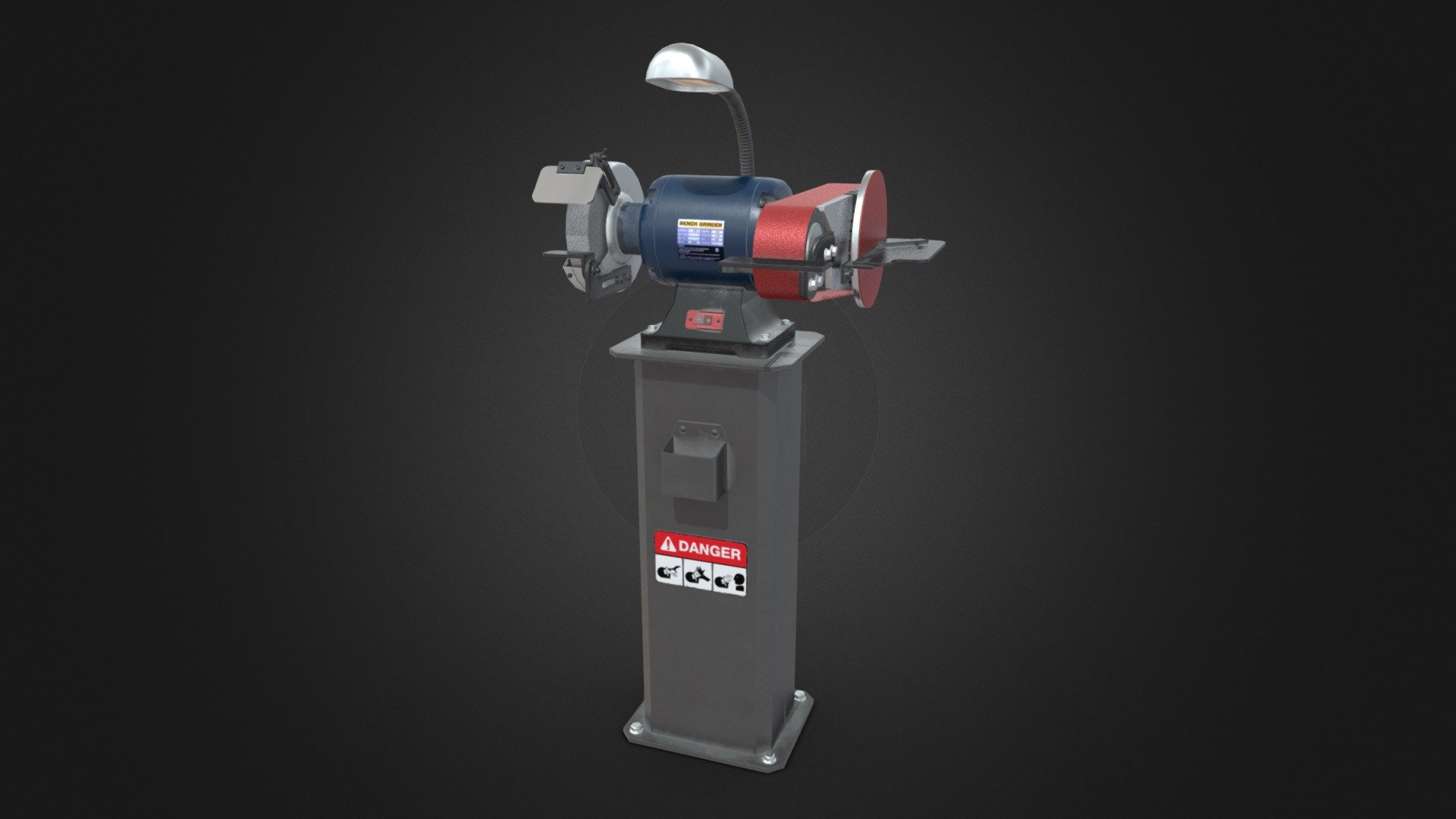 Bench Grinder - Buy Royalty Free 3D model by ChakkitPP [08fef4b ...