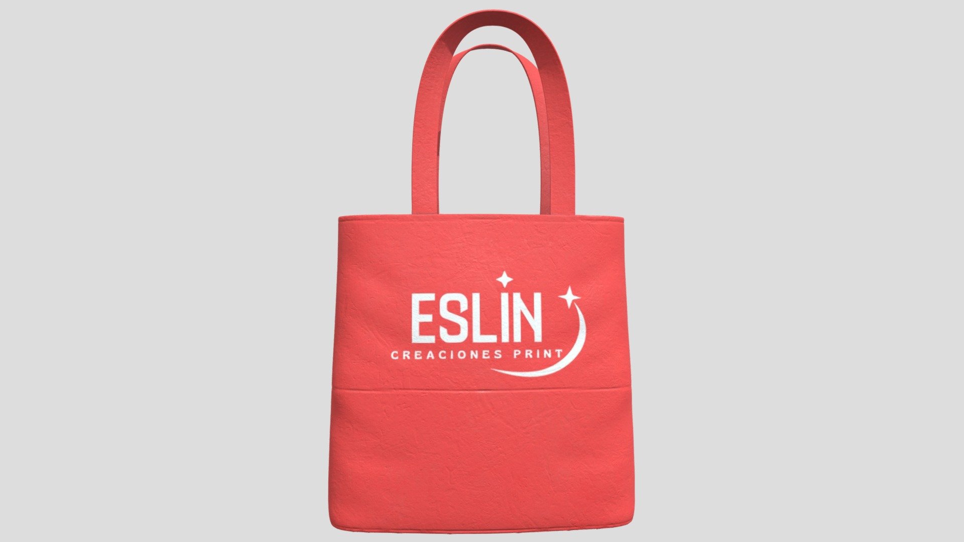 Bolsa Eslin "Color rojo" - 3D model by Mcjavier123 [0900b23] - Sketchfab