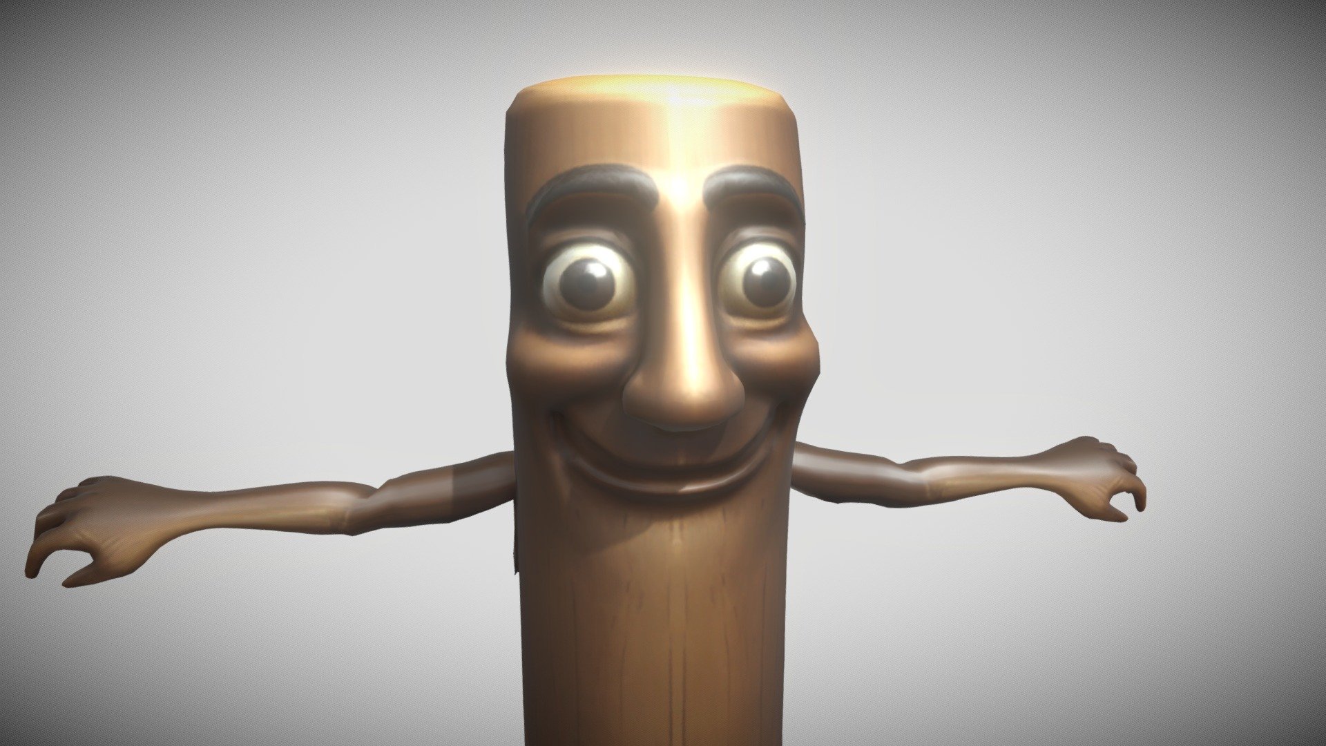 Tung tung sahur - Download Free 3D model by photon (that one larry ...