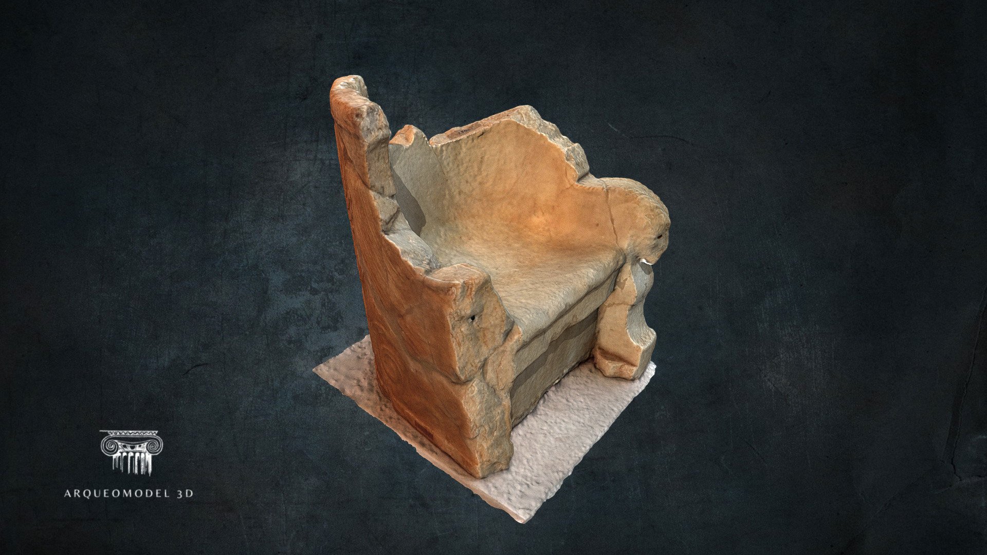 Throne - Acropolis Museum | ATHENS - Buy Royalty Free 3D model by ...