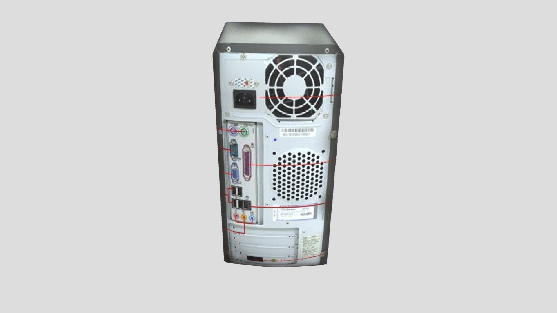 PC Komputer - Download Free 3D model by iamtaufikh [09036a6] - Sketchfab