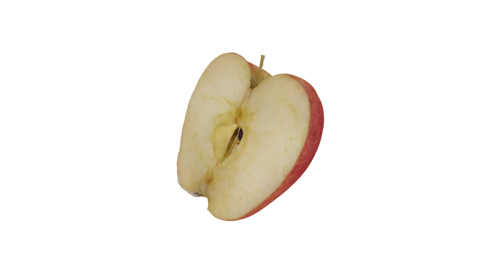 Half Apple - 3D model by apeelsciences [0903812] - Sketchfab