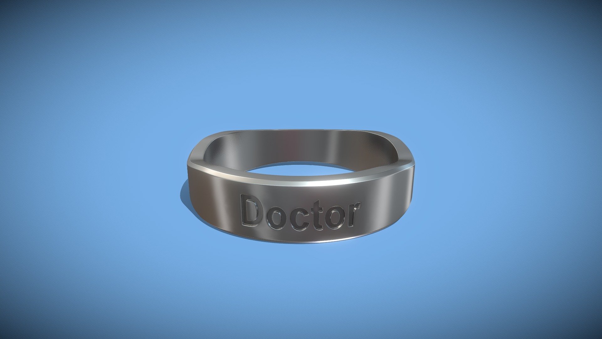 Doctor Ring Female Platinum - Buy Royalty Free 3D model by Sandeep ...