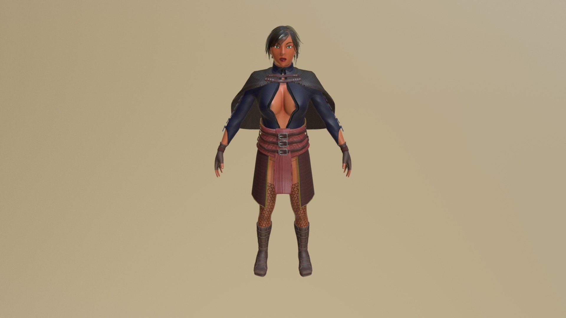 Simple Female - 3D model by mallin1992 [090406f] - Sketchfab