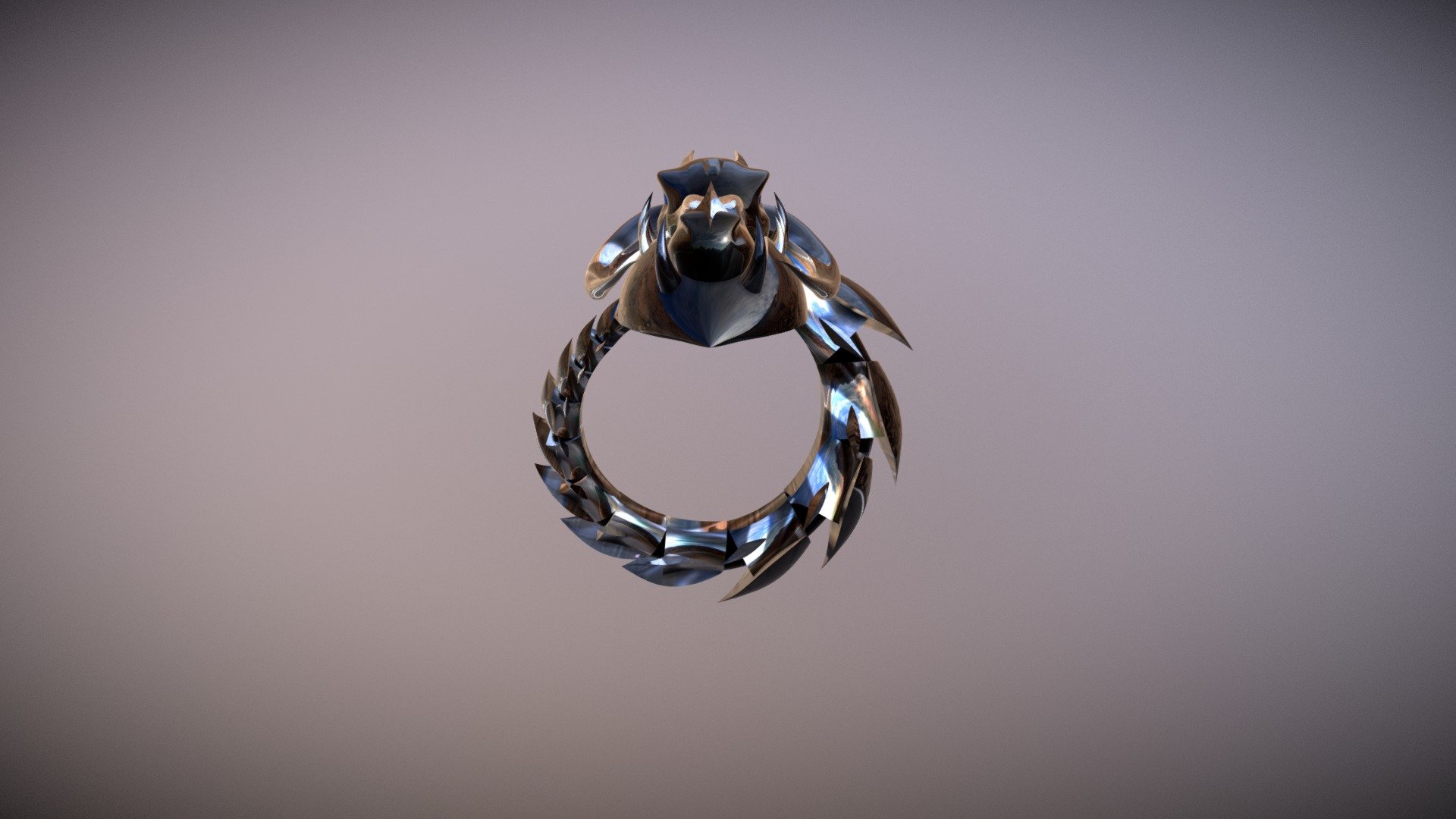 dragon ring - 3D model by Tom.Daigle [0904306] - Sketchfab