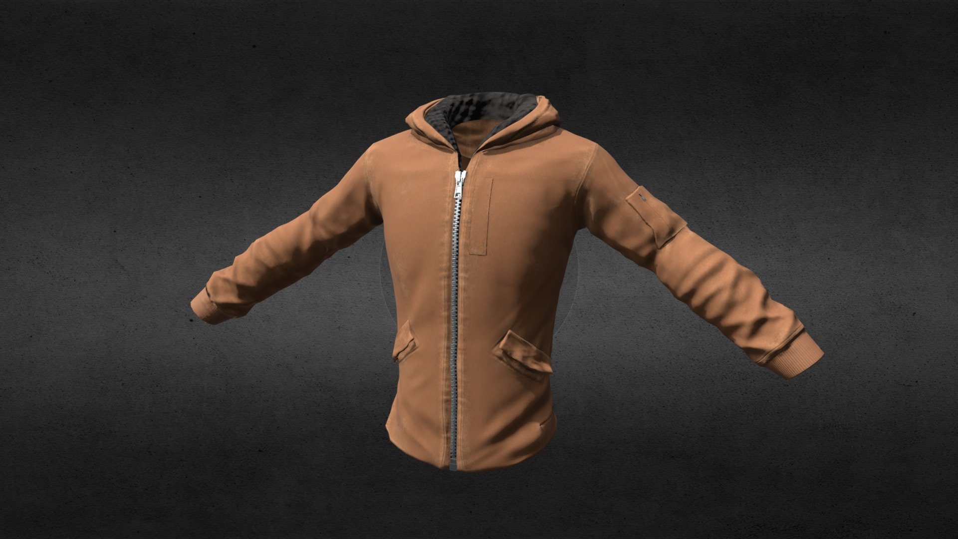 Jacket - 3D model by Joshua Wright (@JoshuaWrightArt) [09044d0] - Sketchfab
