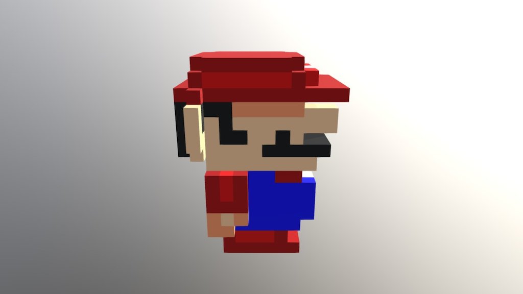 Mario - 3D model by RiceHaplin [09046f6] - Sketchfab