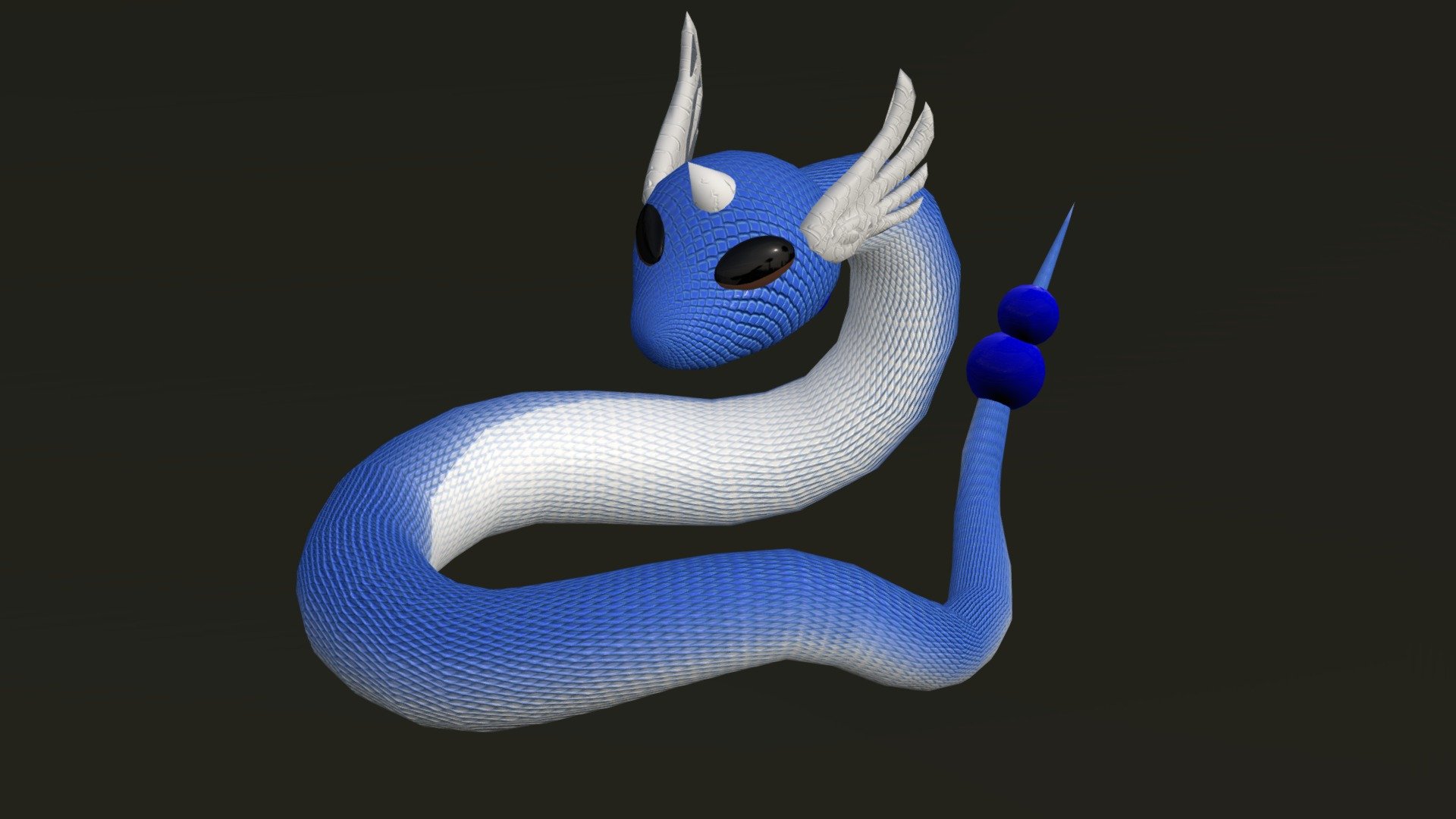 Dragonair - 3D model by Lasharillo (@lasharo_ent) [09048db] - Sketchfab