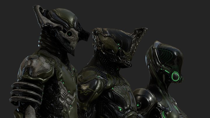 Warframe 3D models - Sketchfab