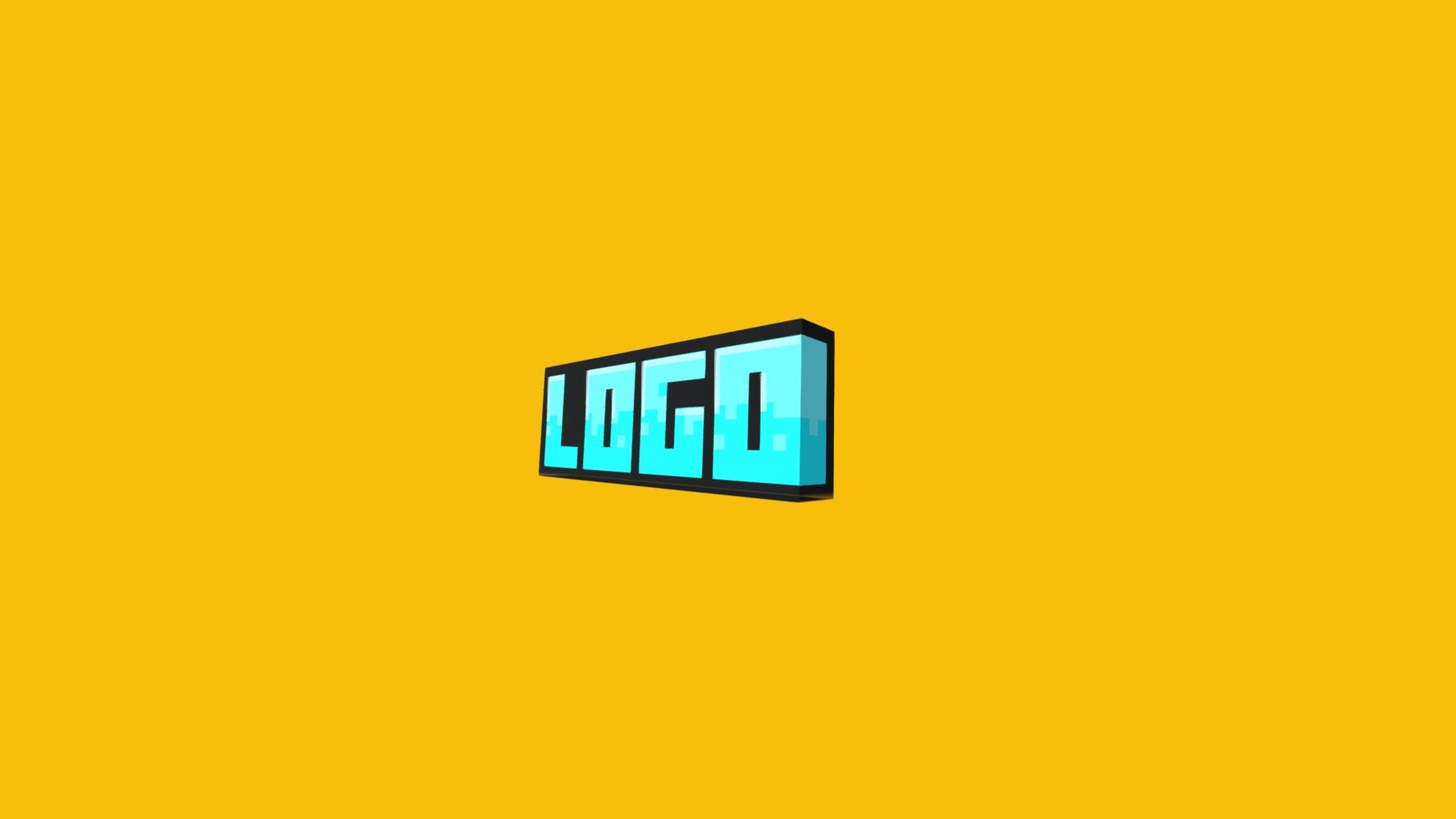 Minecraft Logo Like Test - 3D model by LepikGem [0905cfd] - Sketchfab