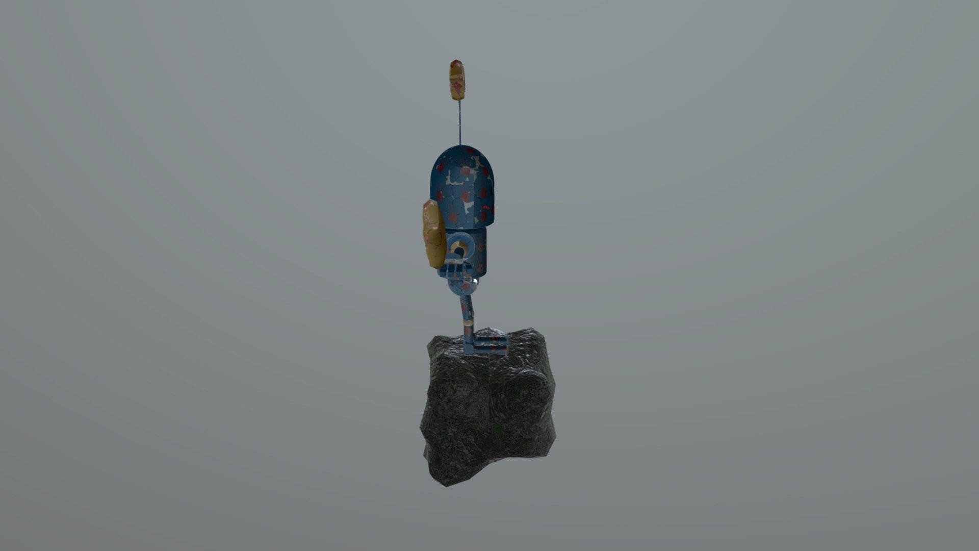 Lonely Robot - 3D model by LuccaMaraucci [0906604] - Sketchfab