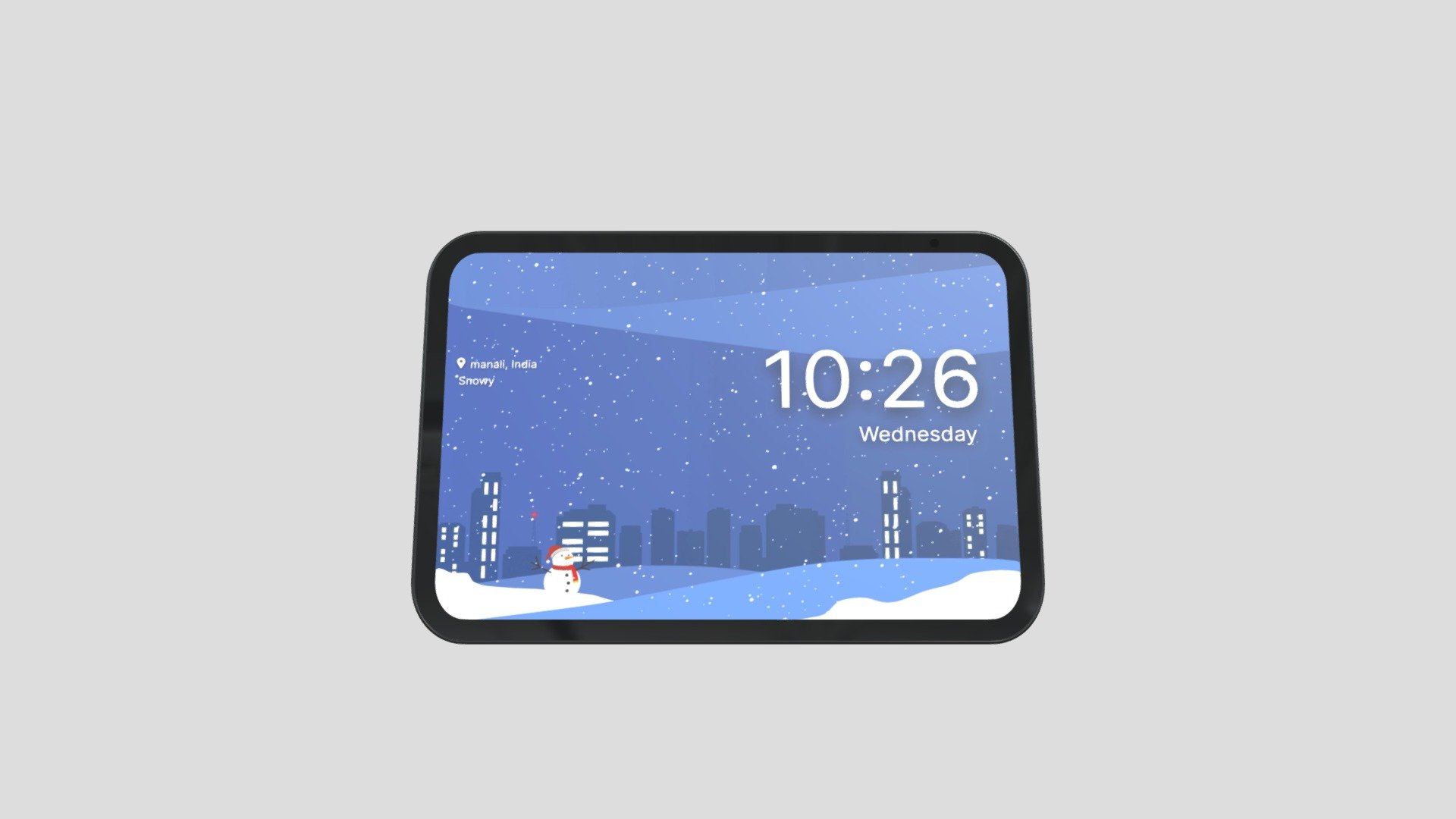 Smart Desk Clock - 3D model by mistrender [0906957] - Sketchfab