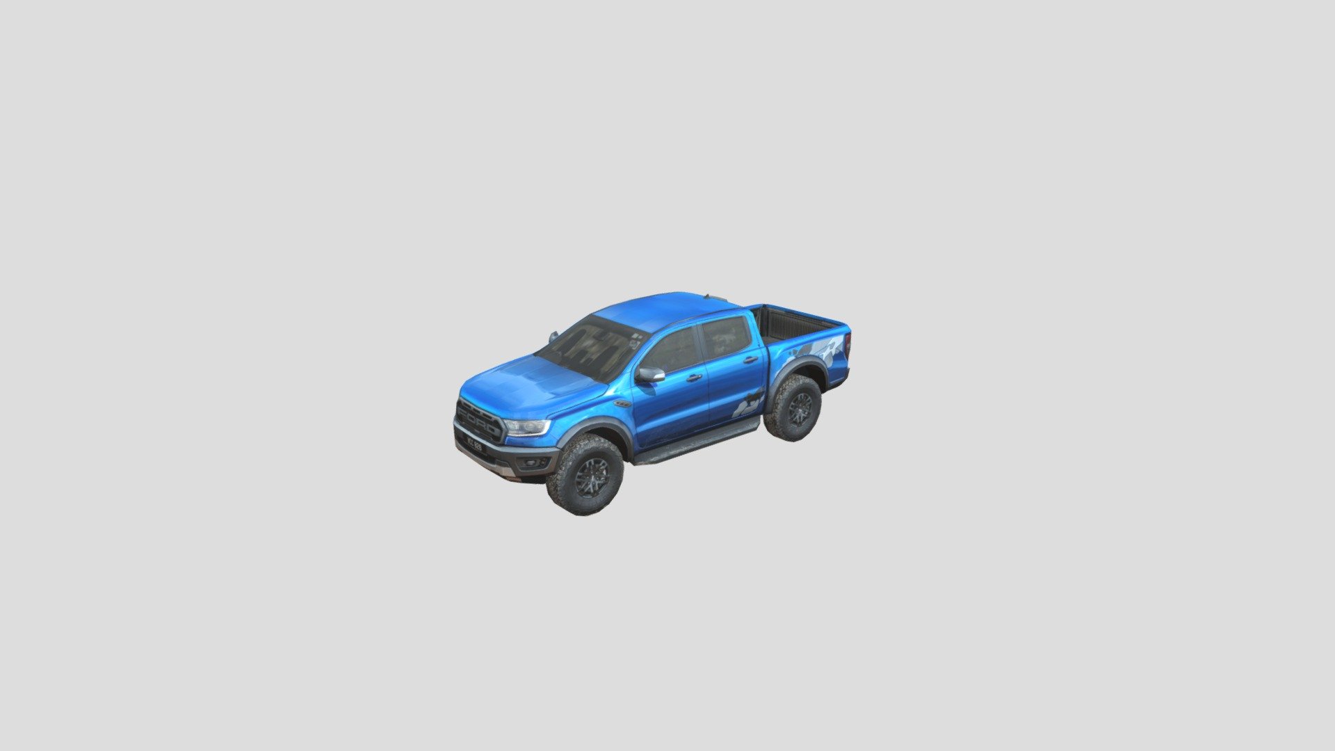 Ford Ranger Raptor 2021 - 3D model by Lowmod [0906f59] - Sketchfab