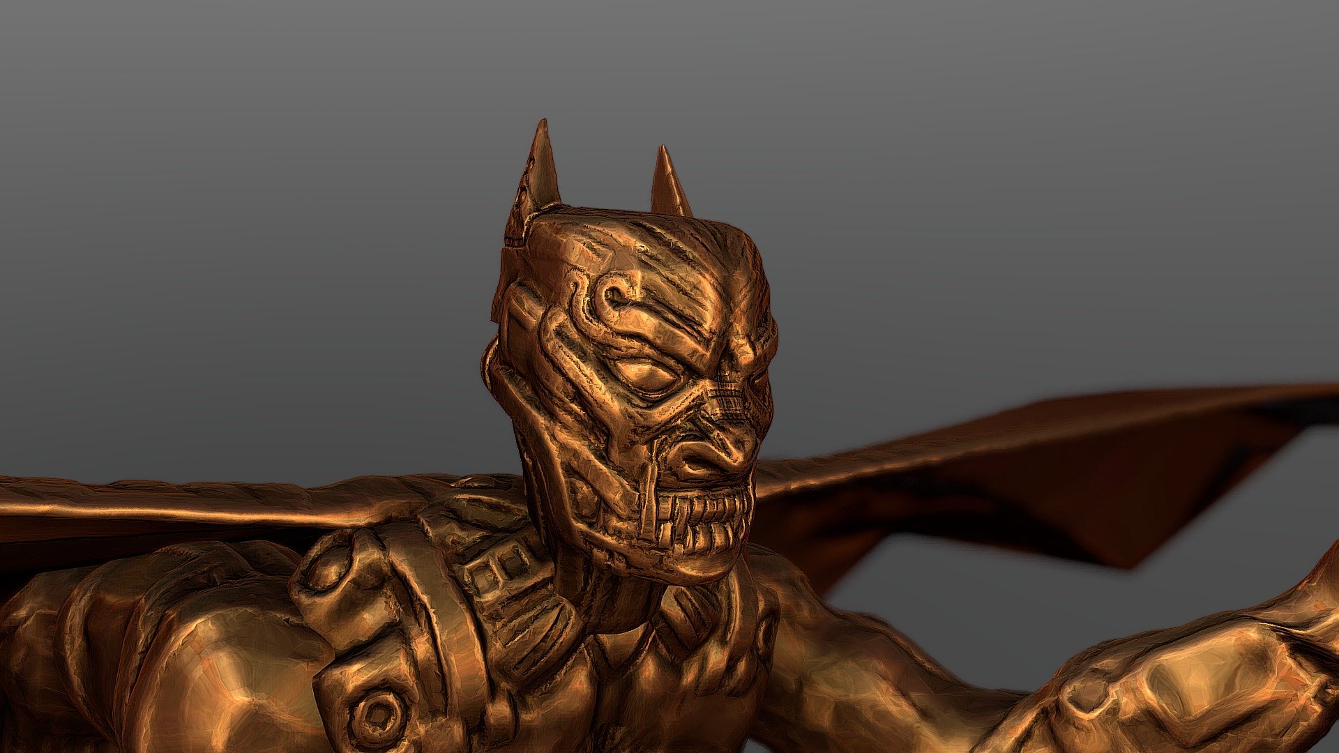 Batman Tactical Flight Suit - Bronze - 3D model by Chaitanya Krishnan ...