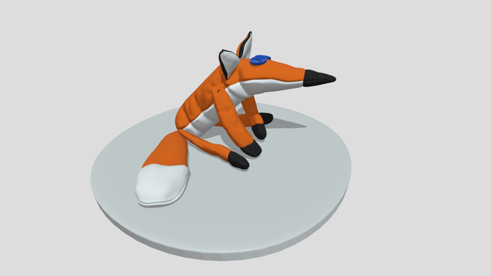 Fox puppet - 3D model by Jakitaki [090c394] - Sketchfab