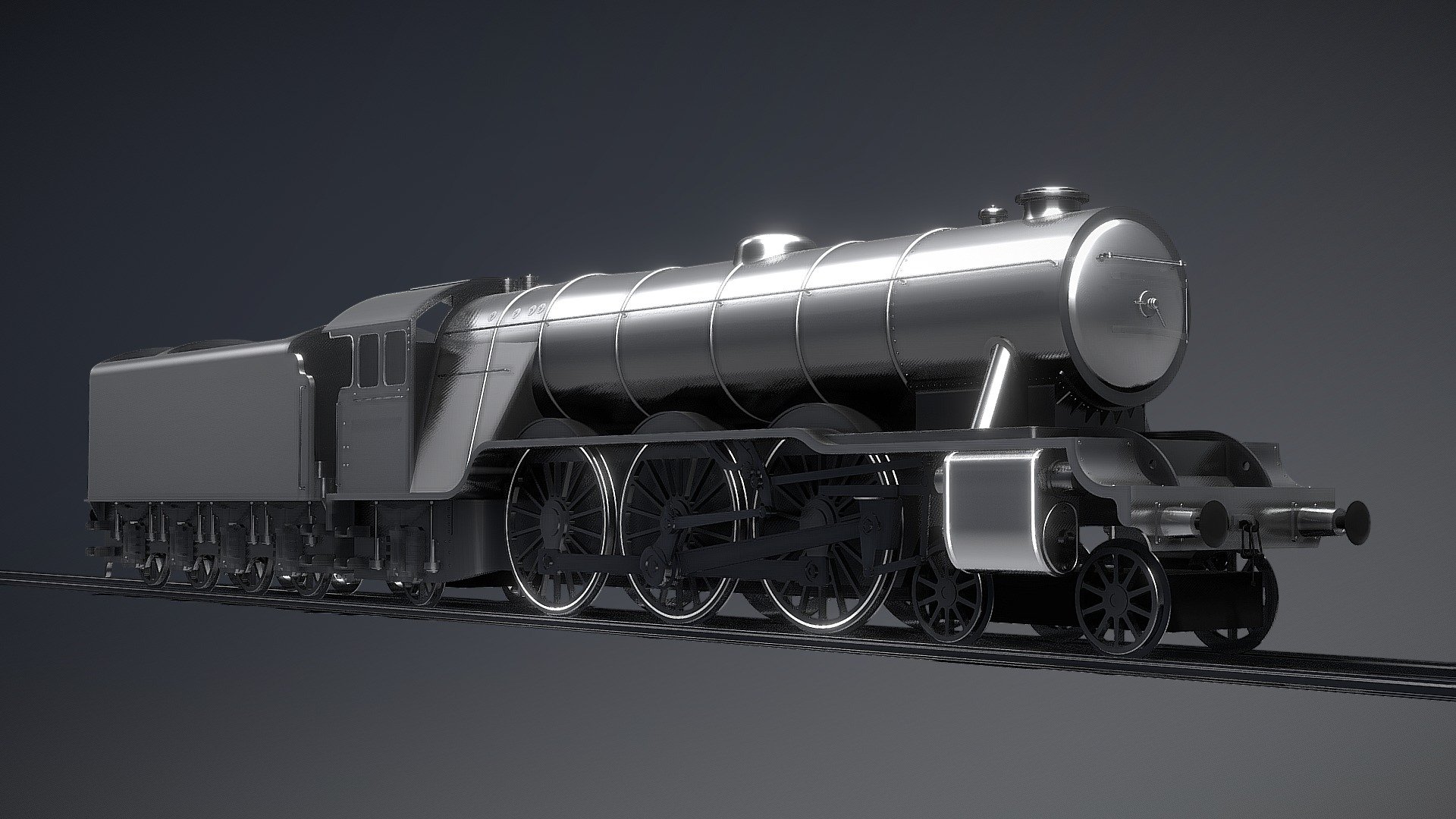 LNER Pacific A1 A3 Base Model 3D Model By H2nr03 TheBigH