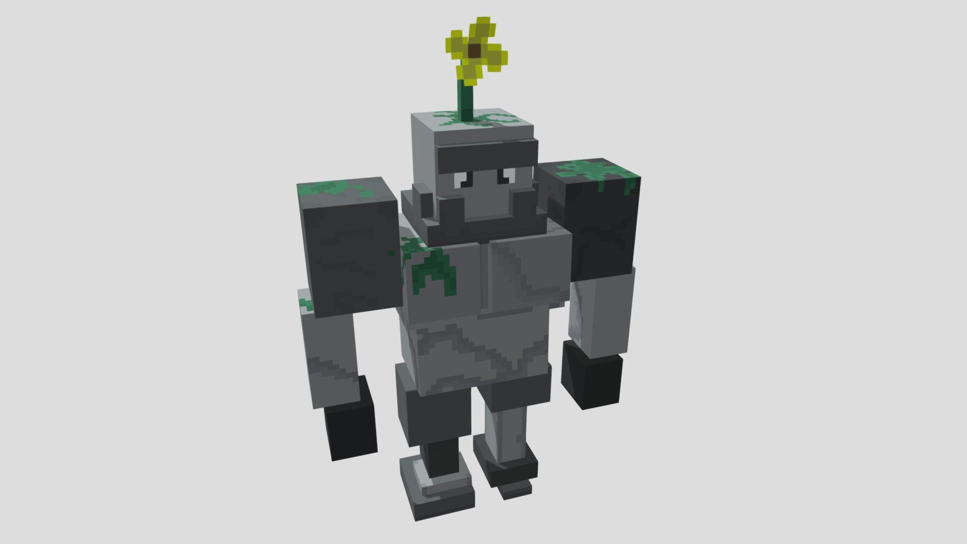 Terraria Rock Golem - Download Free 3D model by Bleinisin [0911108 ...