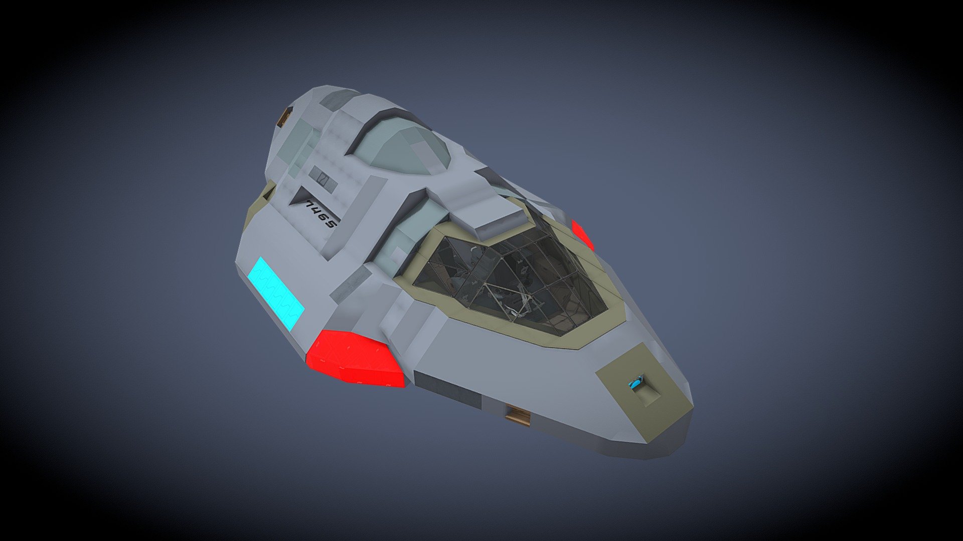 Delta Flyer [Star Trek] ZEO - Download Free 3D model by ZEO CMF ...