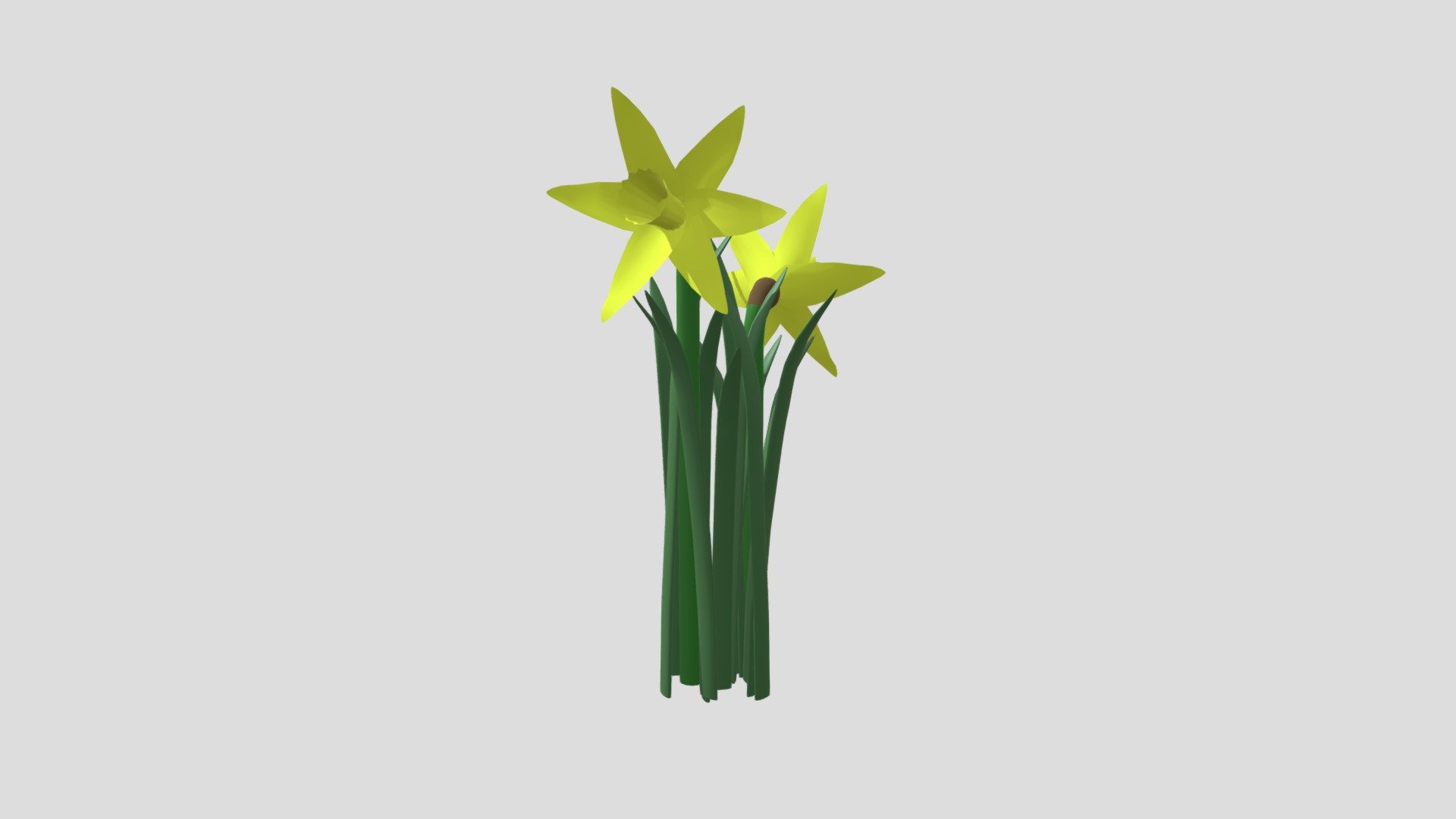 3D Sketchbook 9- Daffodils - Download Free 3D model by drodden [0912eb2 ...