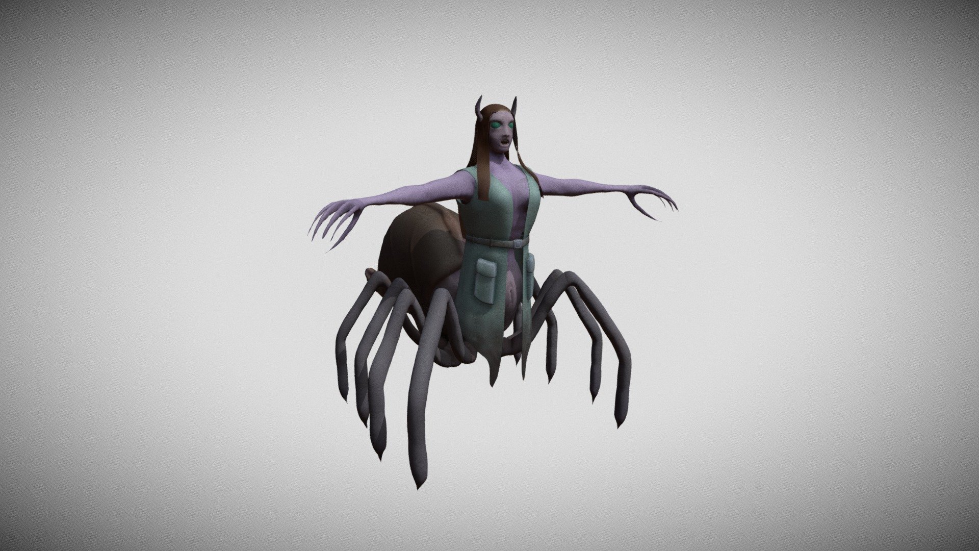 Spider centaur - 3D model by chipenstain [09141fb] - Sketchfab