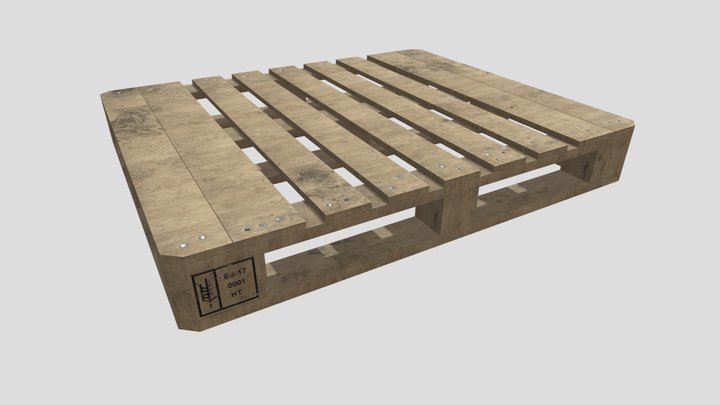 Pallet 3D models - Sketchfab
