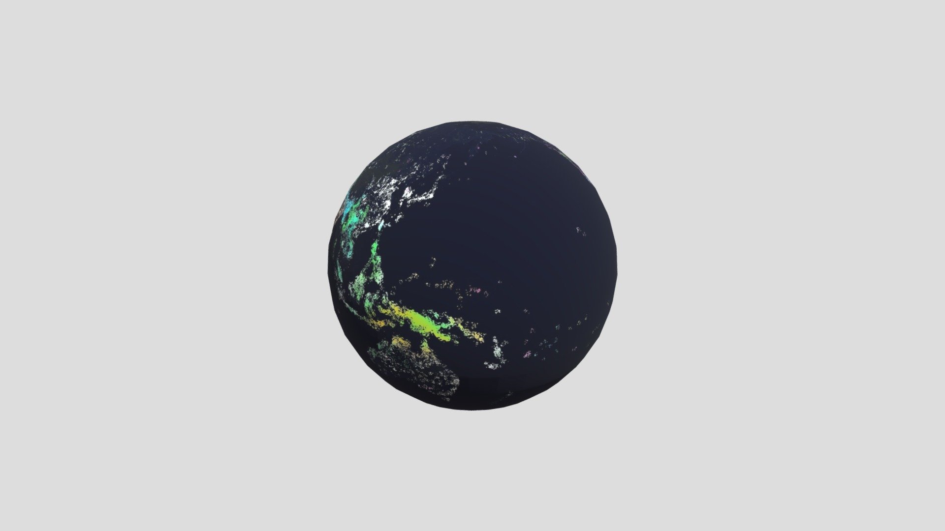 World Map of Languages - 3D model by luissarda [0914814] - Sketchfab