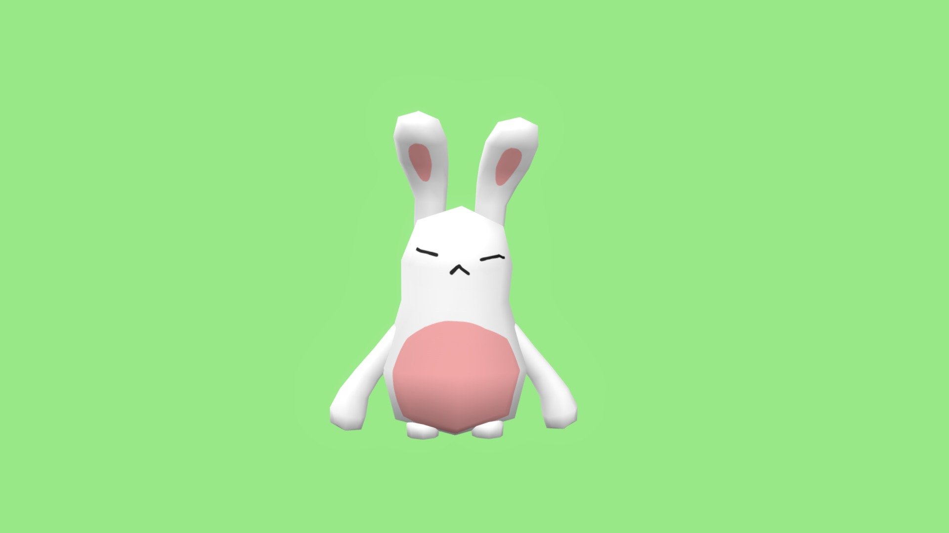 Carroot! Rabbit character - Idle animation - 3D model by 11.10melons ...
