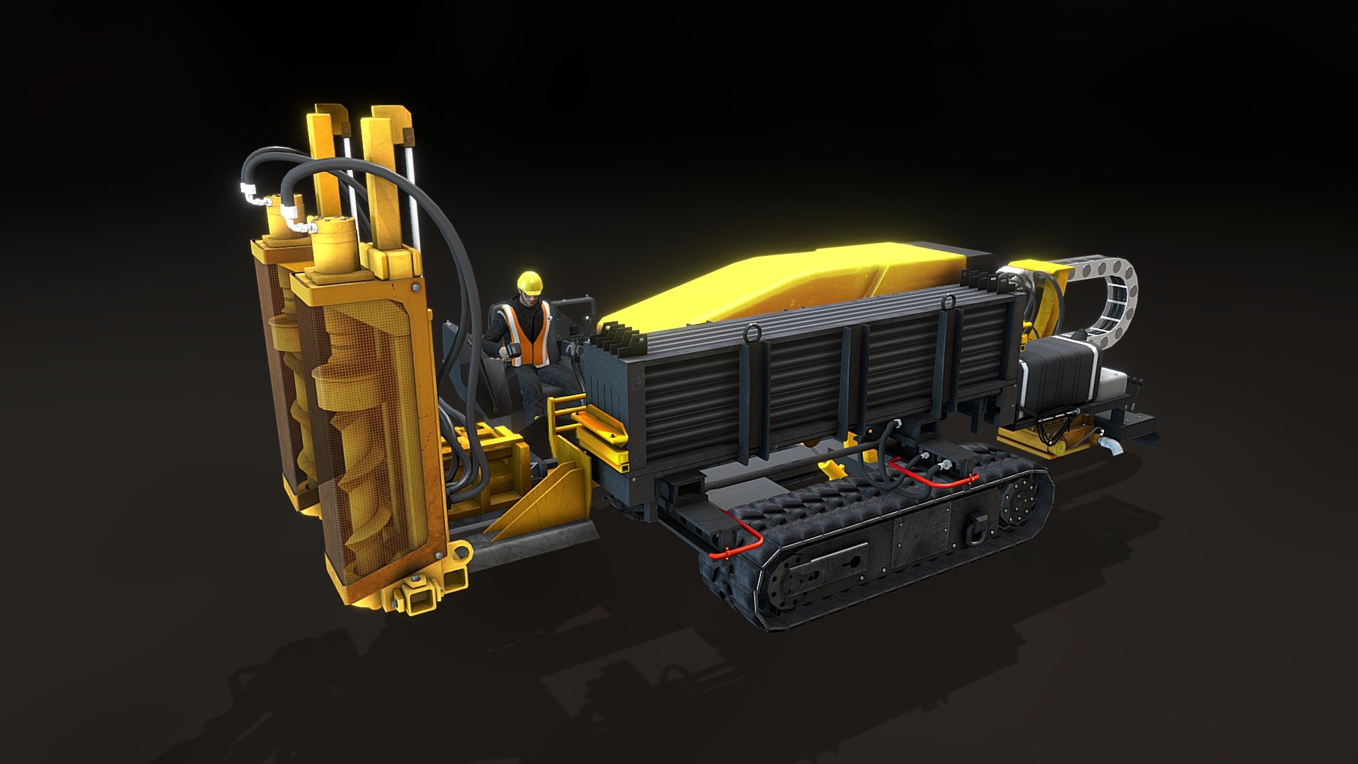 Horizontal Directional Machine - 3D model by Ravi Vishwakarma (@ravi290 ...