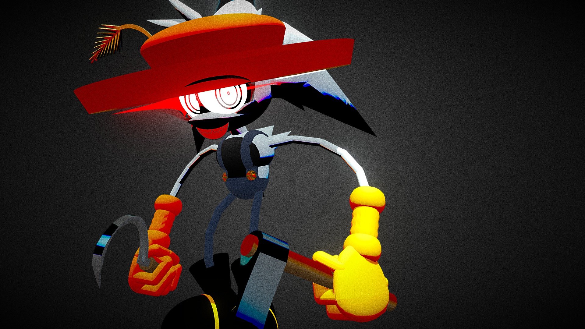 Griefer.exe Render Pose - Download Free 3D model by Pursuer from DIE OF ...