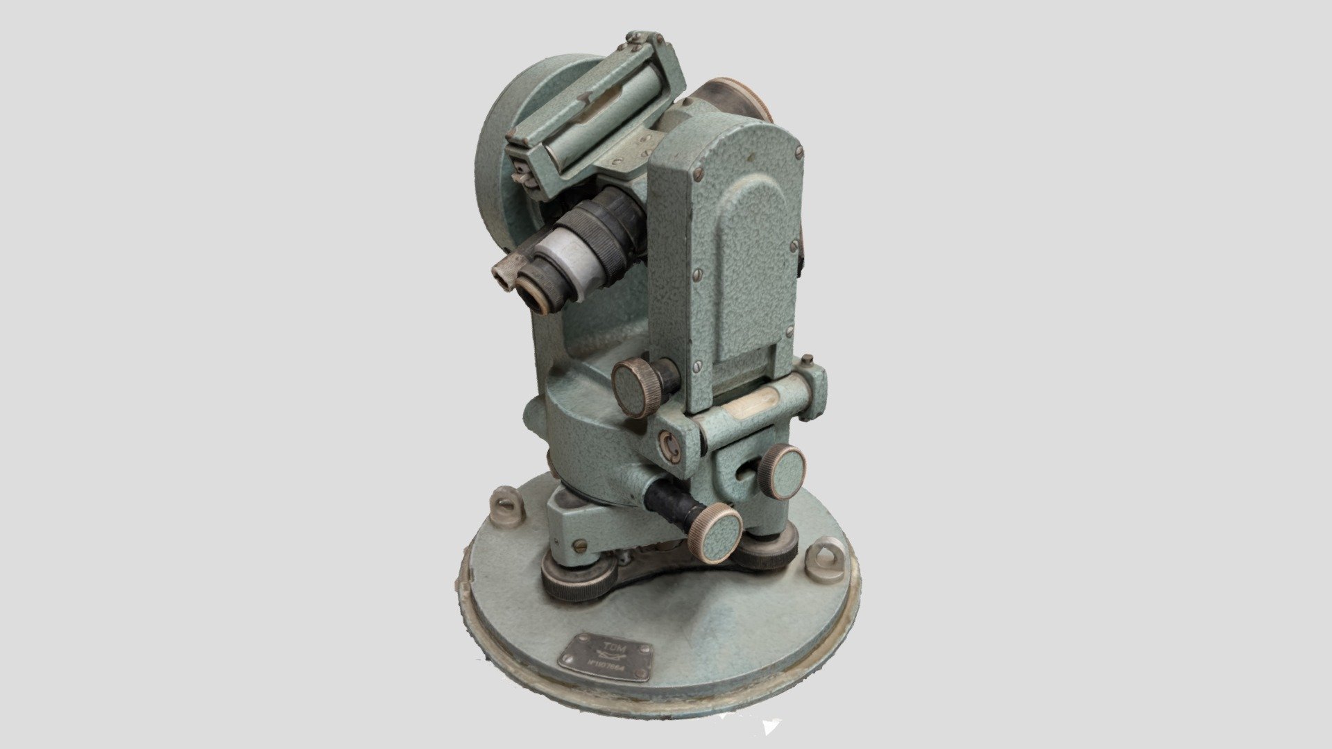 Vintage theodolite TOM 1960s USSR - Buy Royalty Free 3D model by ET ...