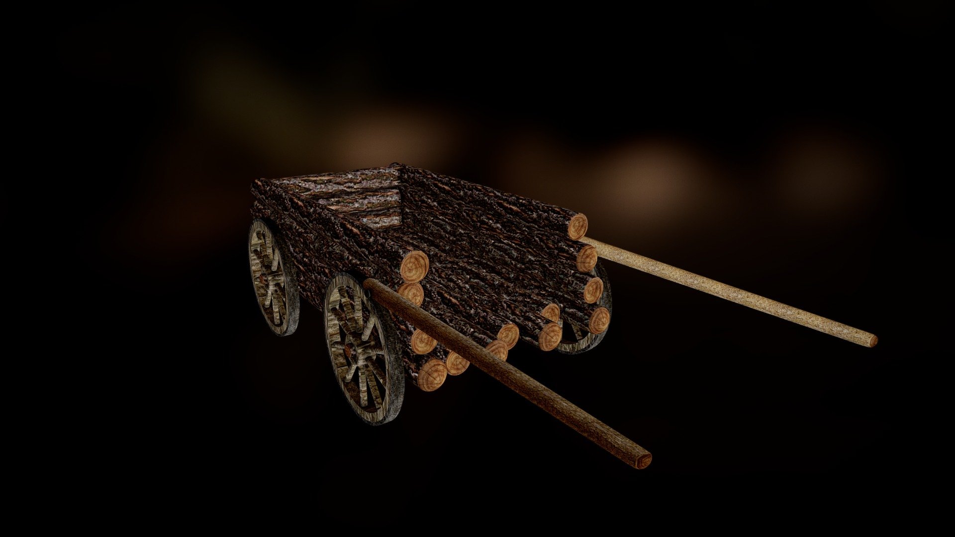 Old Cart - 3D model by Alexander Badrak (@JohnSmoke) [0918685] - Sketchfab