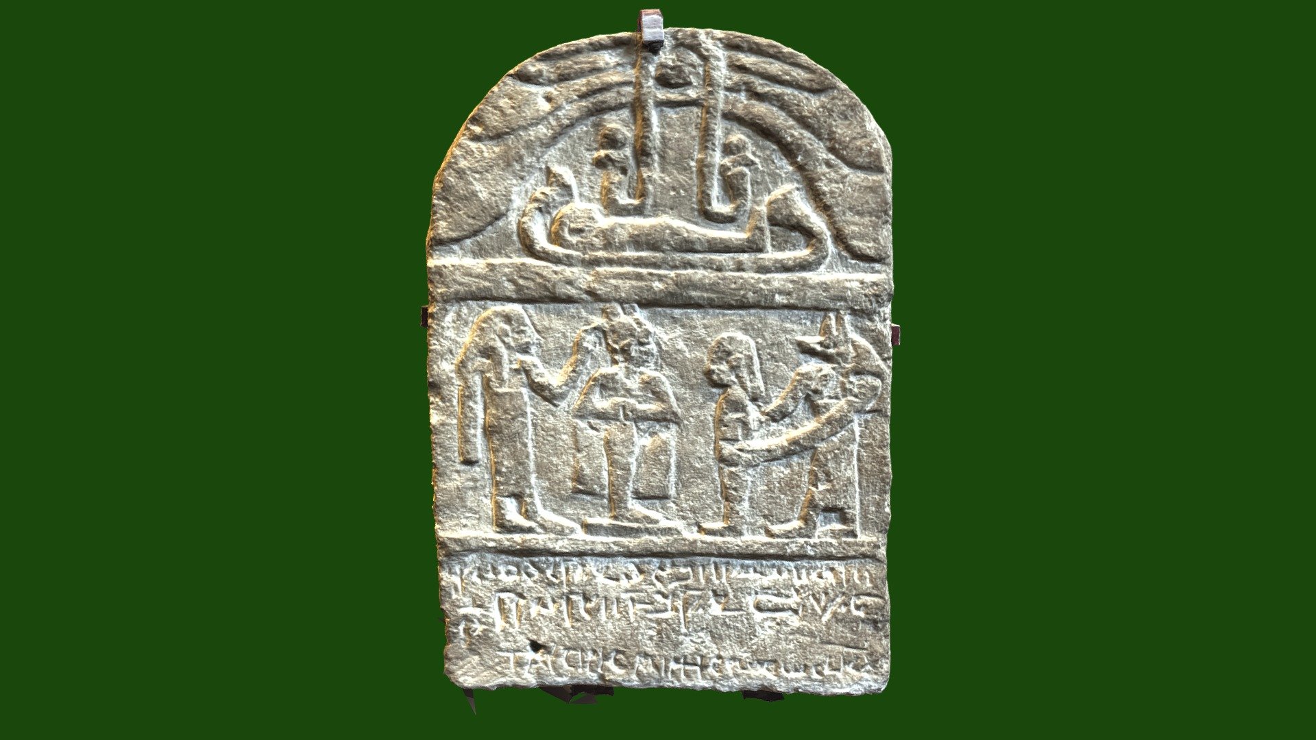 Stela of Tausire, Ashmolean - Download Free 3D model by danielpett ...