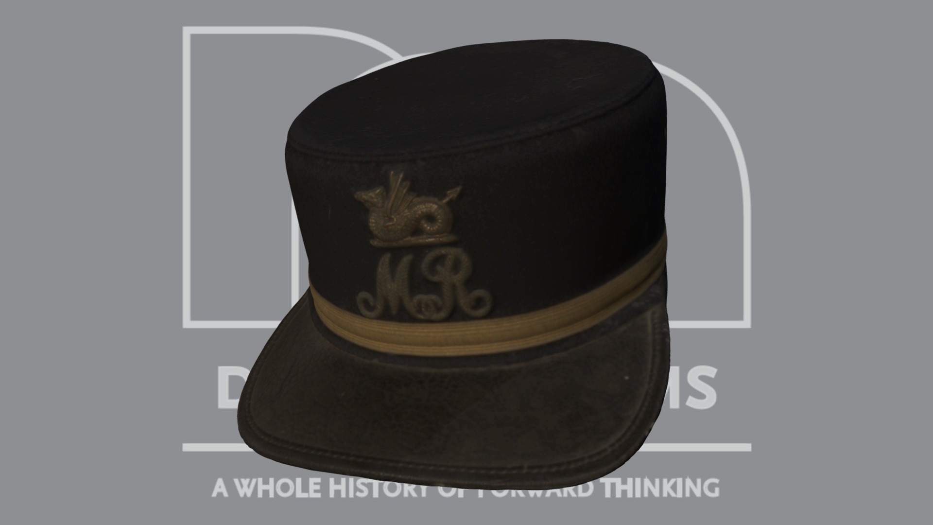 Midland Railway Station Master's Hat - 3D model by Derby Museums ...