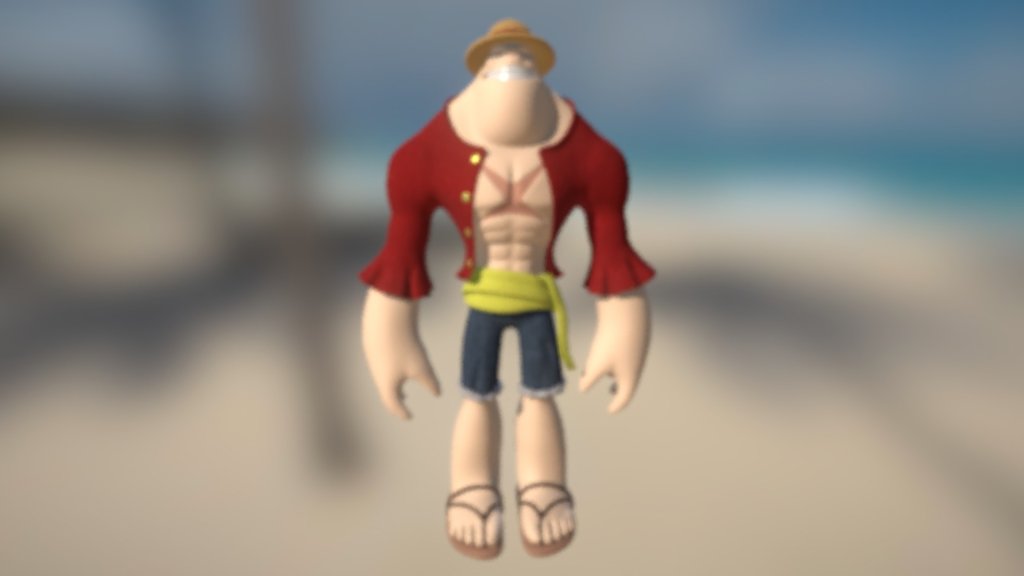 Straw Hat Zac - Download Free 3D model by BlenderLager [0919b49 ...