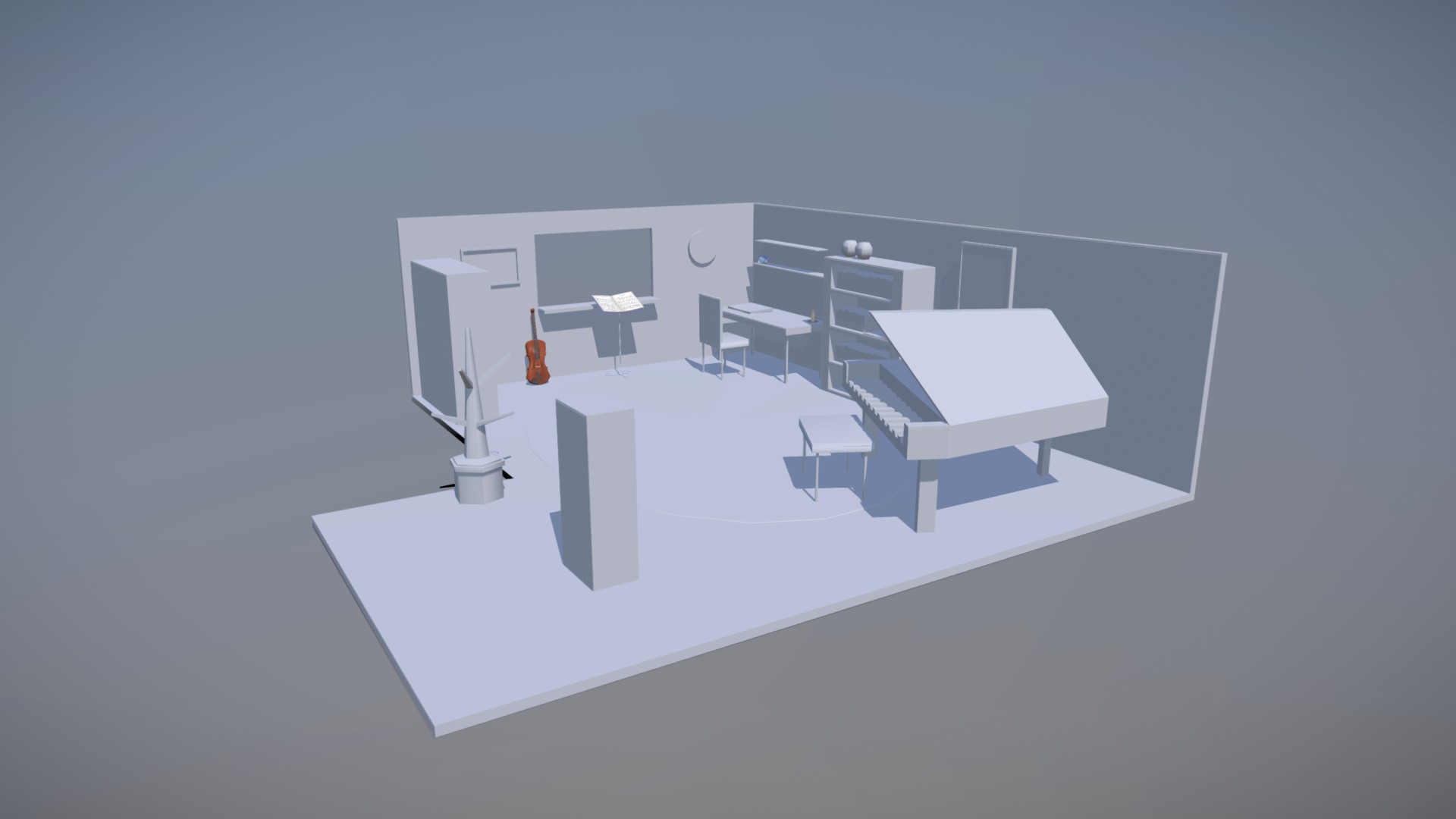 Kellan Room - Download Free 3D model by Wyta_Wolf [0919b9f] - Sketchfab