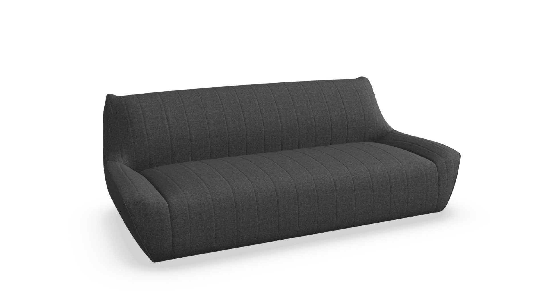 Ivan 3 Seater Sofa, Marl Grey - 3D model by MADE.COM (@made-it ...