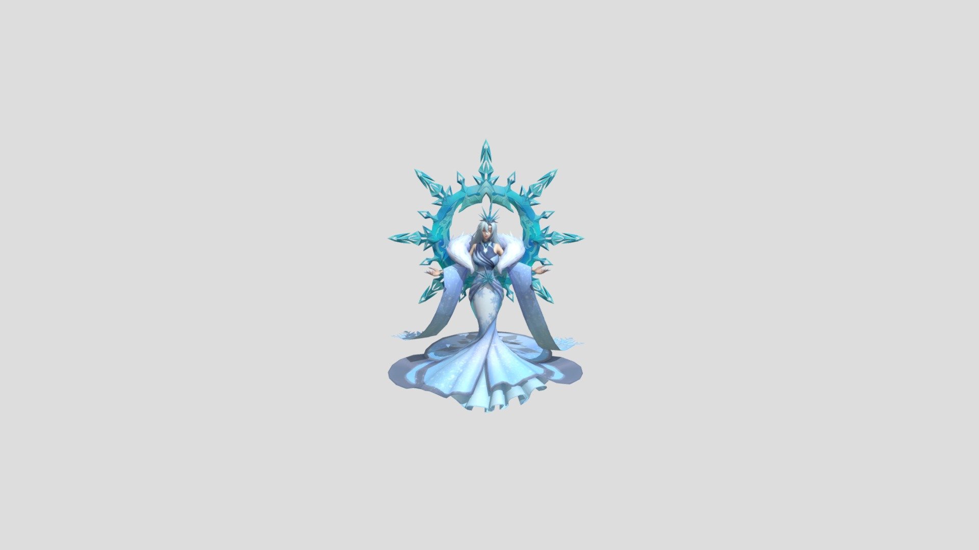 Snow Queen - 3D model by Placidusax (@thetaict002) [0919f5f] - Sketchfab