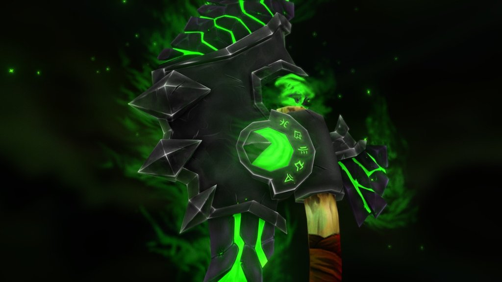 The Unforgiven Wrath Of The Legion Wow Weapon 3d Model By Karalina Shaibak Karalina