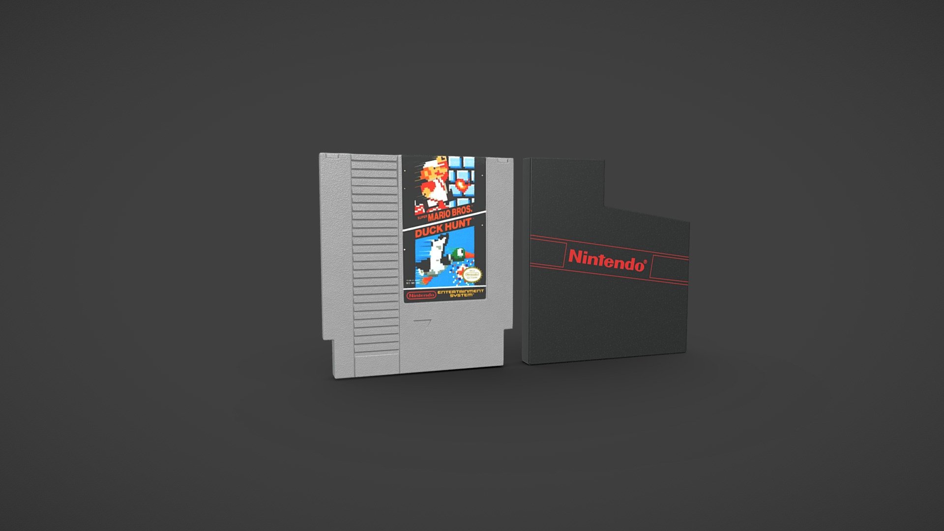 Nintendo NES Cartridge - Buy Royalty Free 3D model by Ben Berger ...