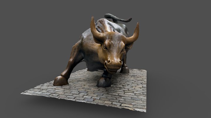 Chargingbull 3D models - Sketchfab