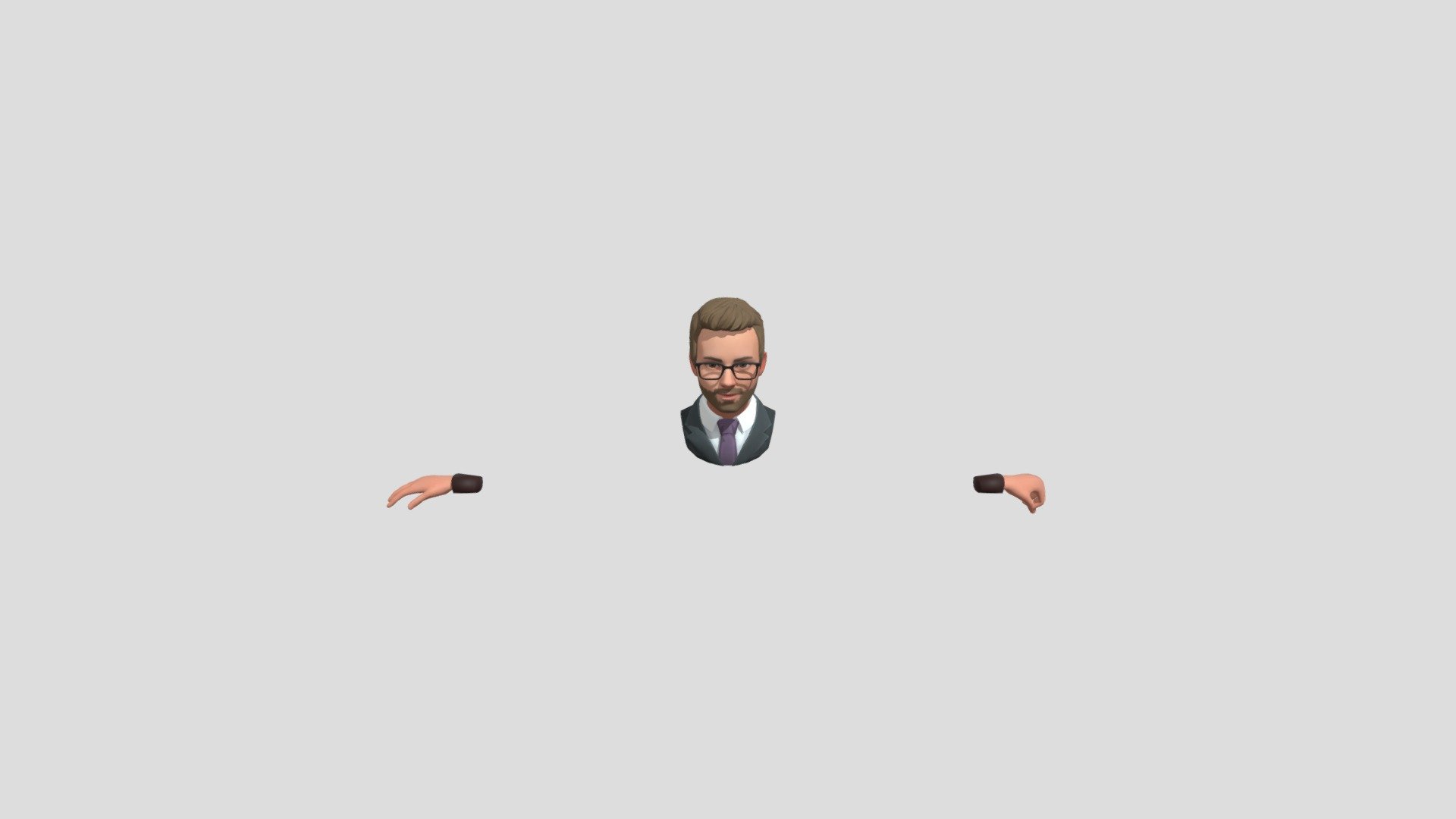 Avatar Face Hands - Ready Player Me - pmariano - Download Free 3D model ...