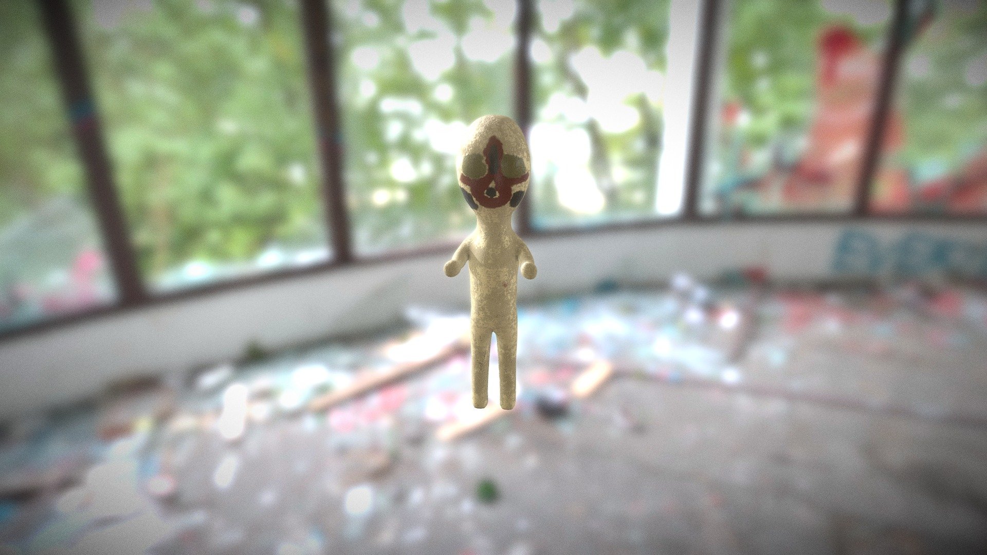 Scp 173 - 3D model by Hiddenpro [091e5e6] - Sketchfab