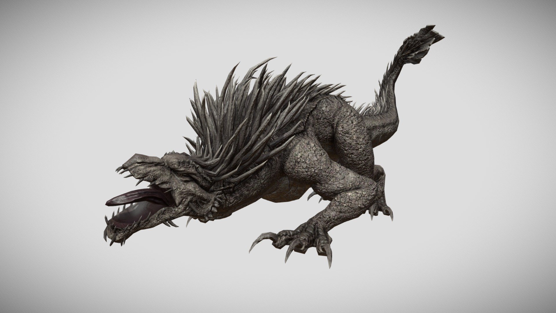 Skink : Medieval Monster / Creature - Buy Royalty Free 3D model by ...