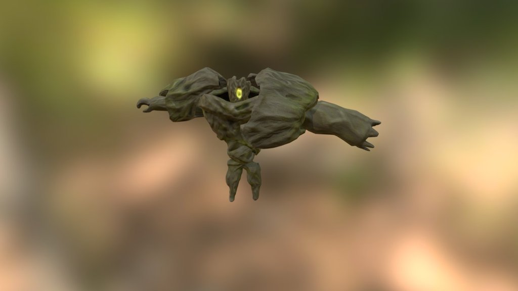Ent 3D Model - Neke Rakau (The tree that moves) - 3D model by Christian ...
