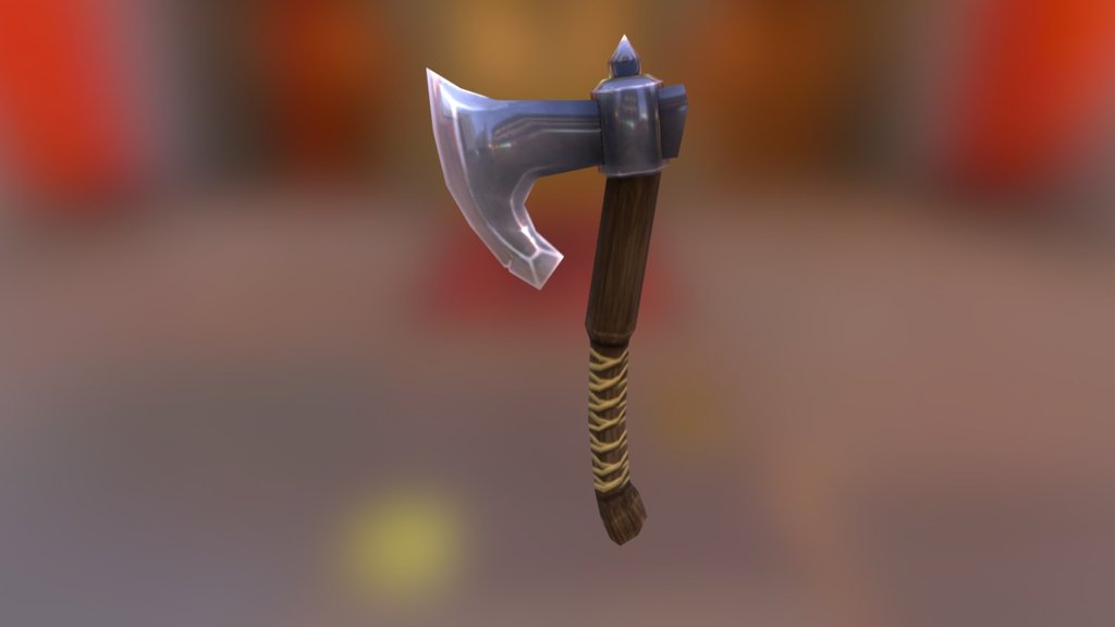 Ax texture painting - 3D model by gingerlilys [092263a] - Sketchfab