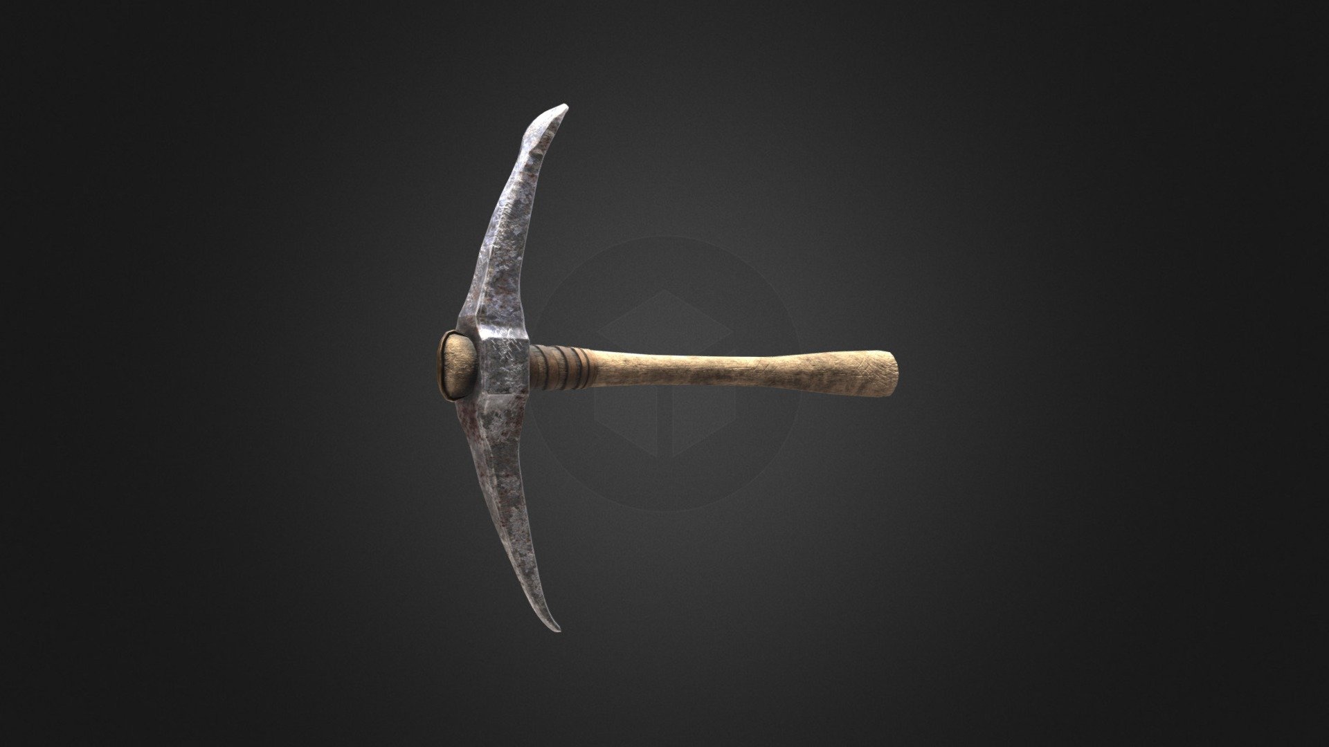 Medieval Pickaxe (game ready asset) - Download Free 3D model by Pixel ...