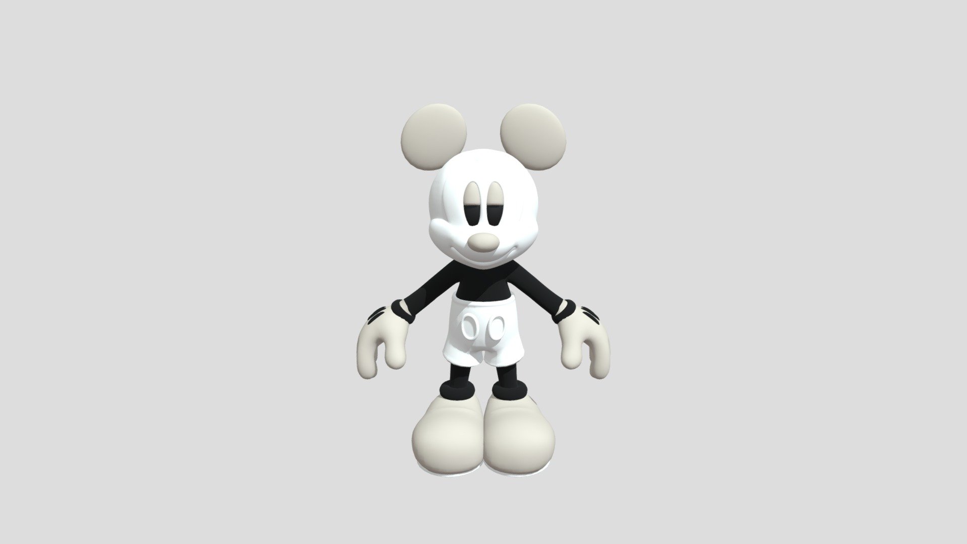 weird mickey - Download Free 3D model by mickeyfan ...