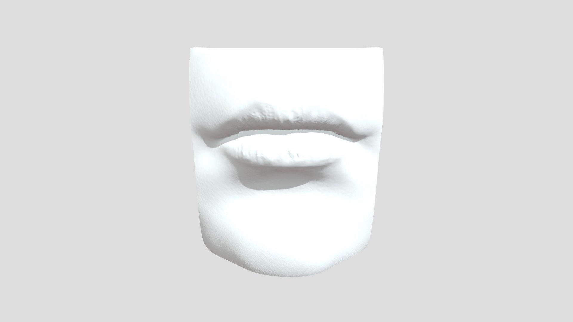 Mouth Practice 2 Square Cut - 3D model by Gon.Garcia [0923fe8] - Sketchfab