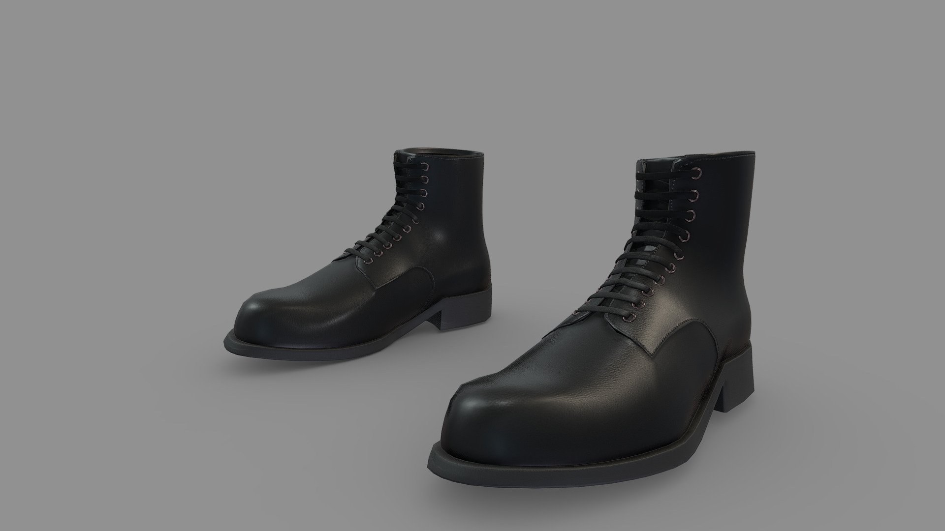 Men's Regency Shoes Boots - Buy Royalty Free 3D model by 3dia [092575e ...