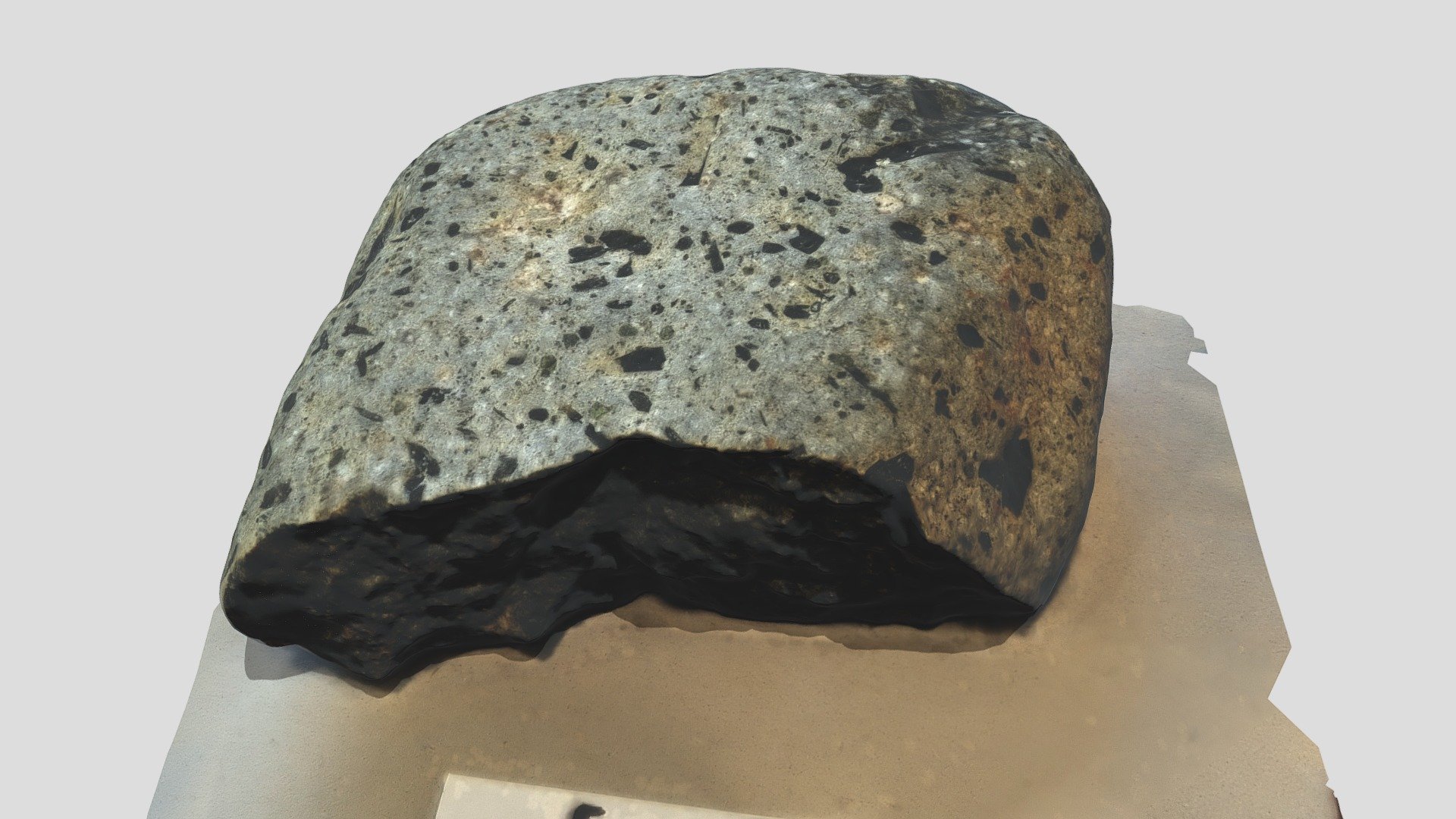 Diorite hand specimen - Download Free 3D model by tomstevenson [092736f ...